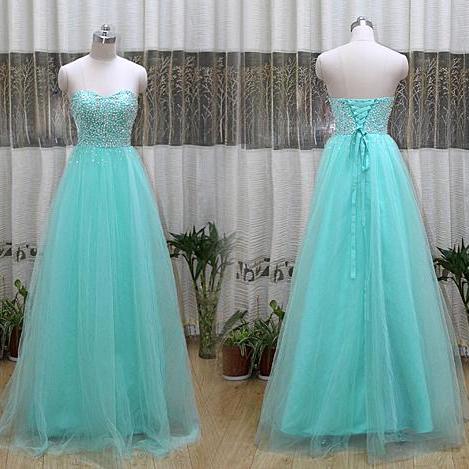 Sequin Prom Dresses, Mint Prom Dresses, Tulle Prom Dresses, Long Prom ...